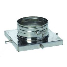 Terra Cotta Top Plate | Chimney Top Plate | Fireside Chimney Supply