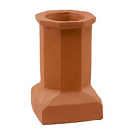 New Castle 1445 Clay Chimney Pot : Fireside Chimney Supply